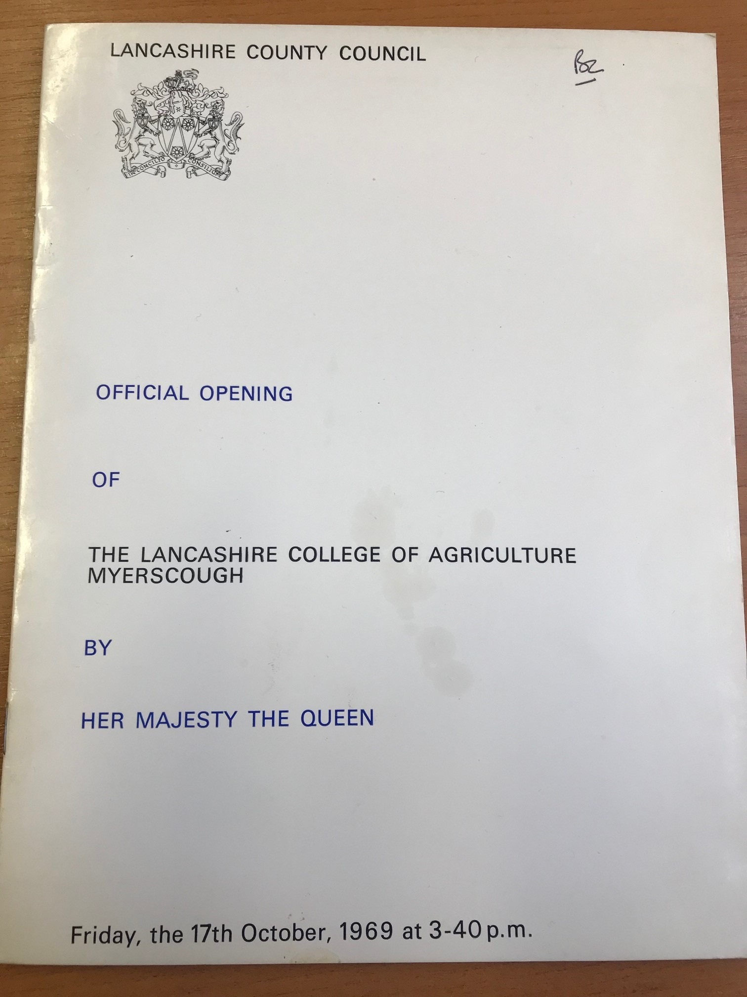 Remembering the Queen: Official opening of Bilsborrow campus, 1969 ...