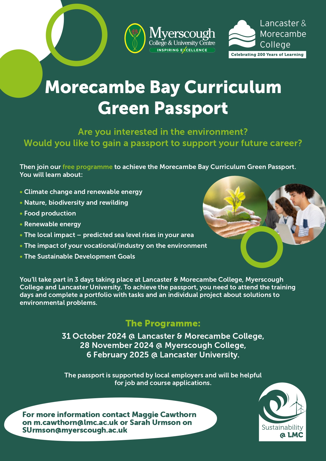 FEATURE: Green Careers Week highlights jobs that make a difference to ...