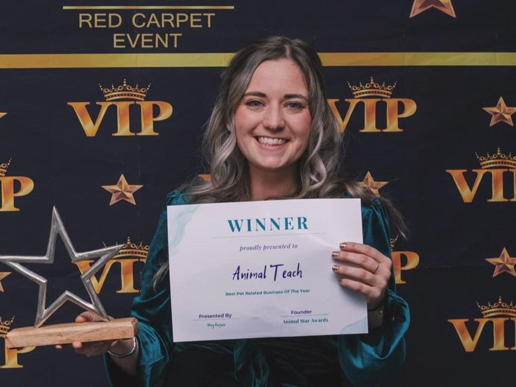 Industry accolade for Myerscough animal studies tutor