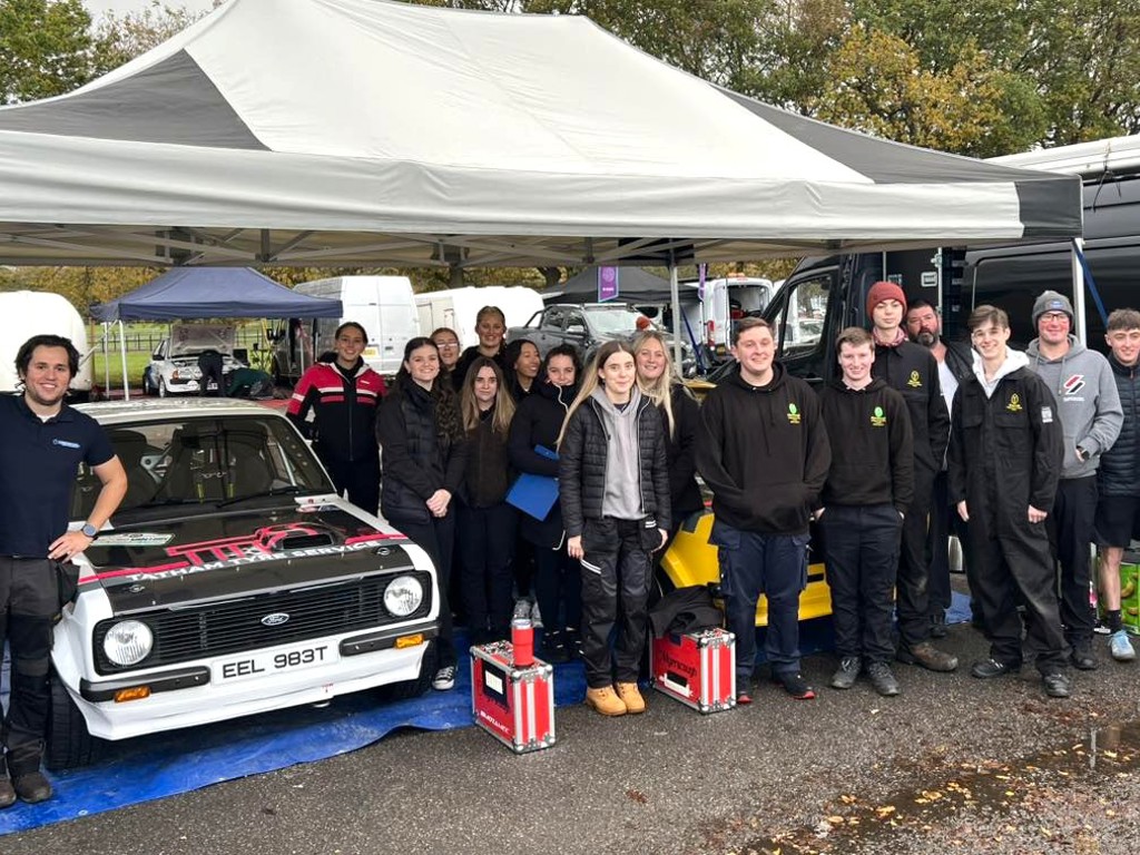 Motorsport students find top gear at the Neil Howard Stages